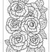 Printable Floral Fantasy Coloring Pages - 10 Beautiful Blooms for ...