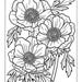 Printable Floral Fantasy Coloring Pages - 10 Beautiful Blooms for ...