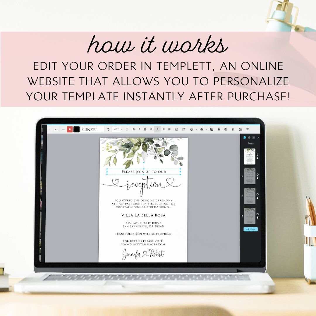 Editable Thinking of You Tag, Sympathy Gift Tag, Floral Gift Tag ...