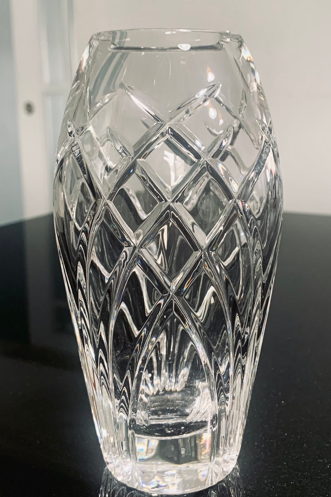 Rogaska Crystal Art Deco Style Bud Vase Flawless - Etsy