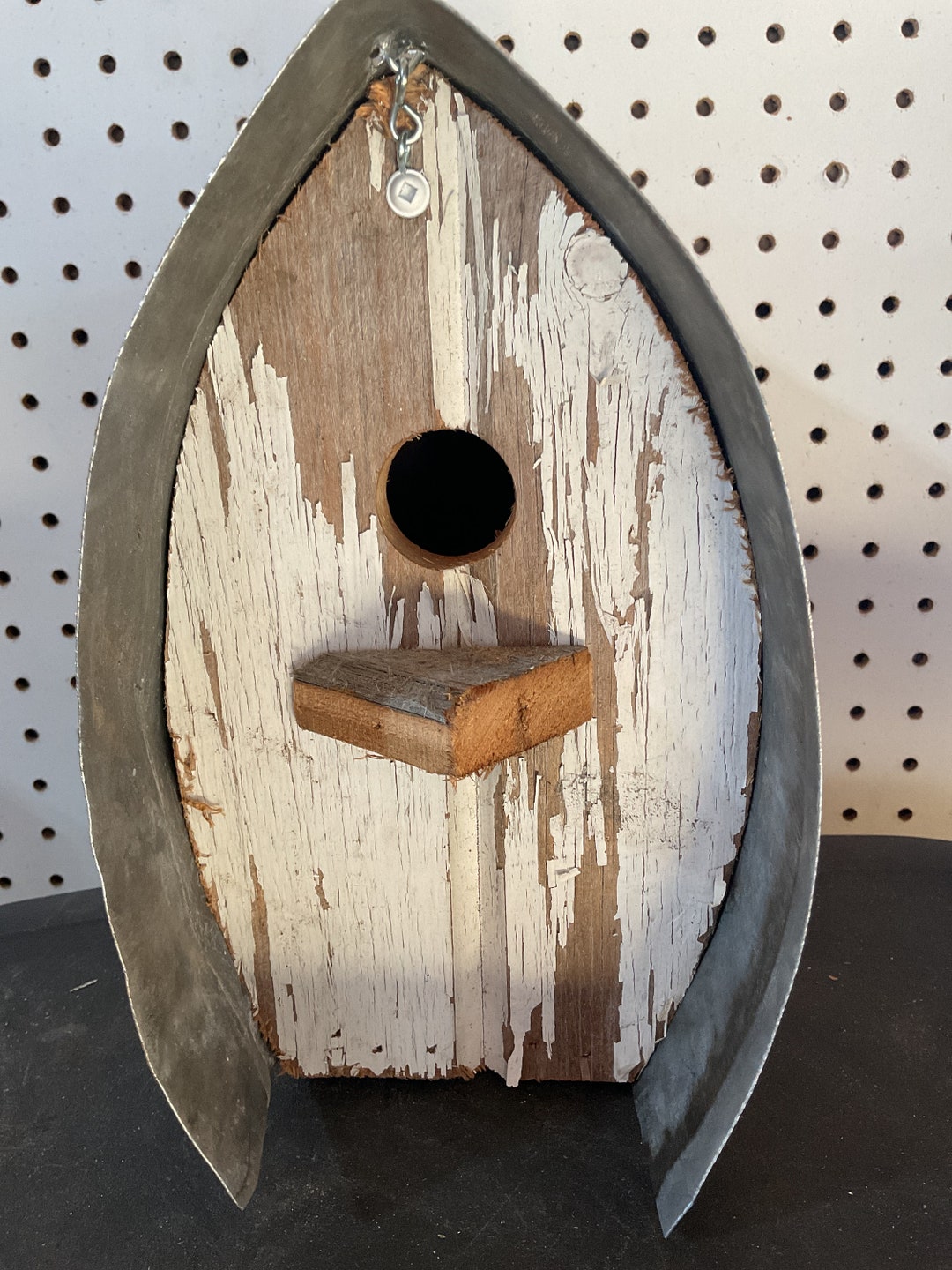 Rustic Blue Bird House - Etsy