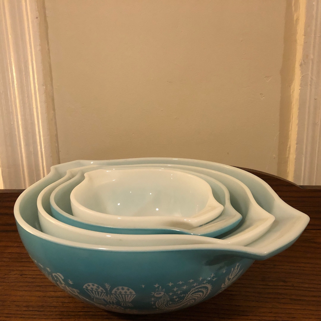 Pyrex Amish Butterprint Bowls - Etsy