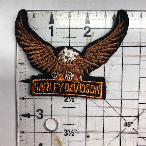Harley Davidson Patch Small - Etsy