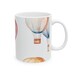 Hot Air Balloon Ceramic Mug, Vibrant Watercolor 11oz Cup With Balloons ...