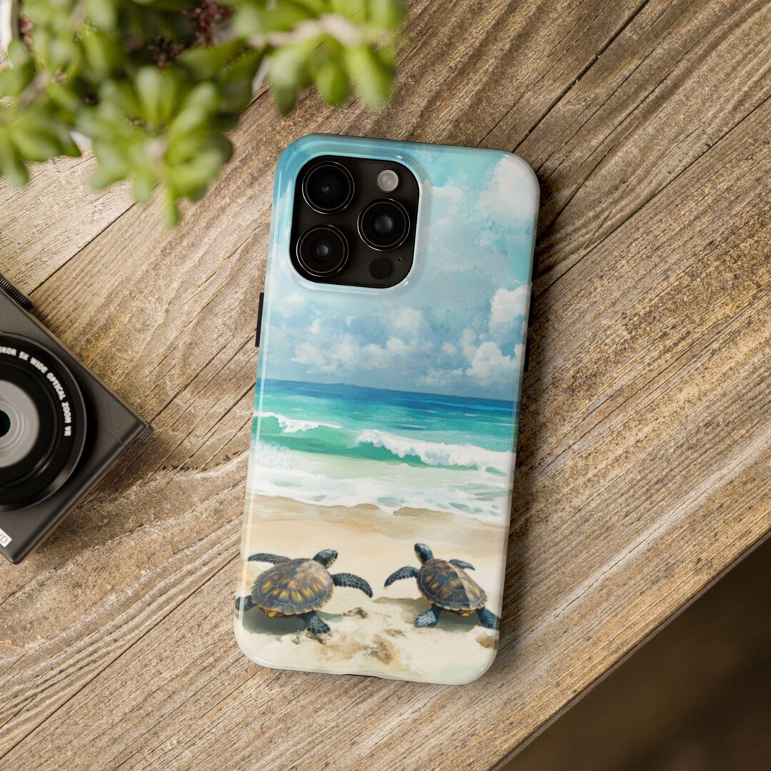 Tough Phone Case,turtles on the Beach,turtle Lover,sealife,ocean and ...