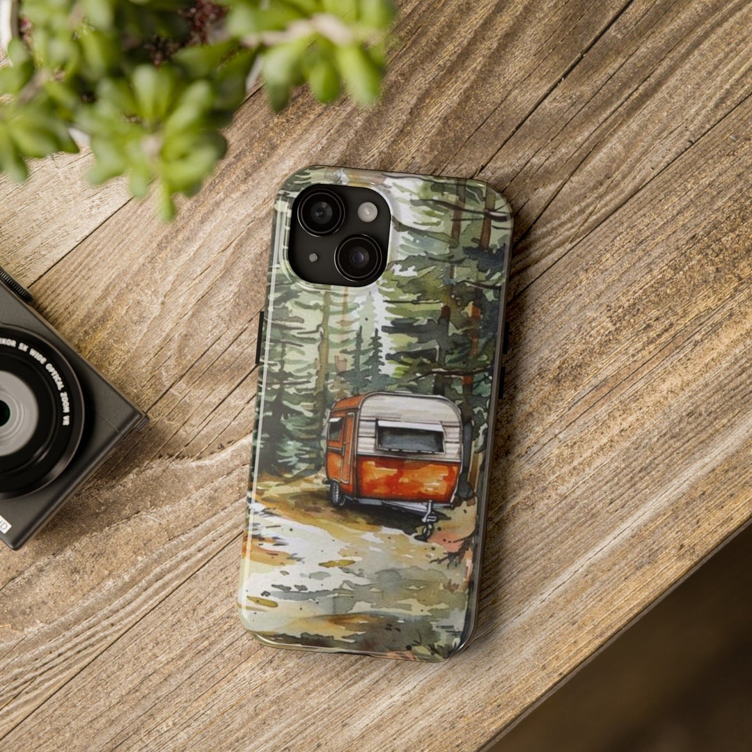 Camper in the Woods Phone Case,gift for Dad,gift for Camping Lover ...