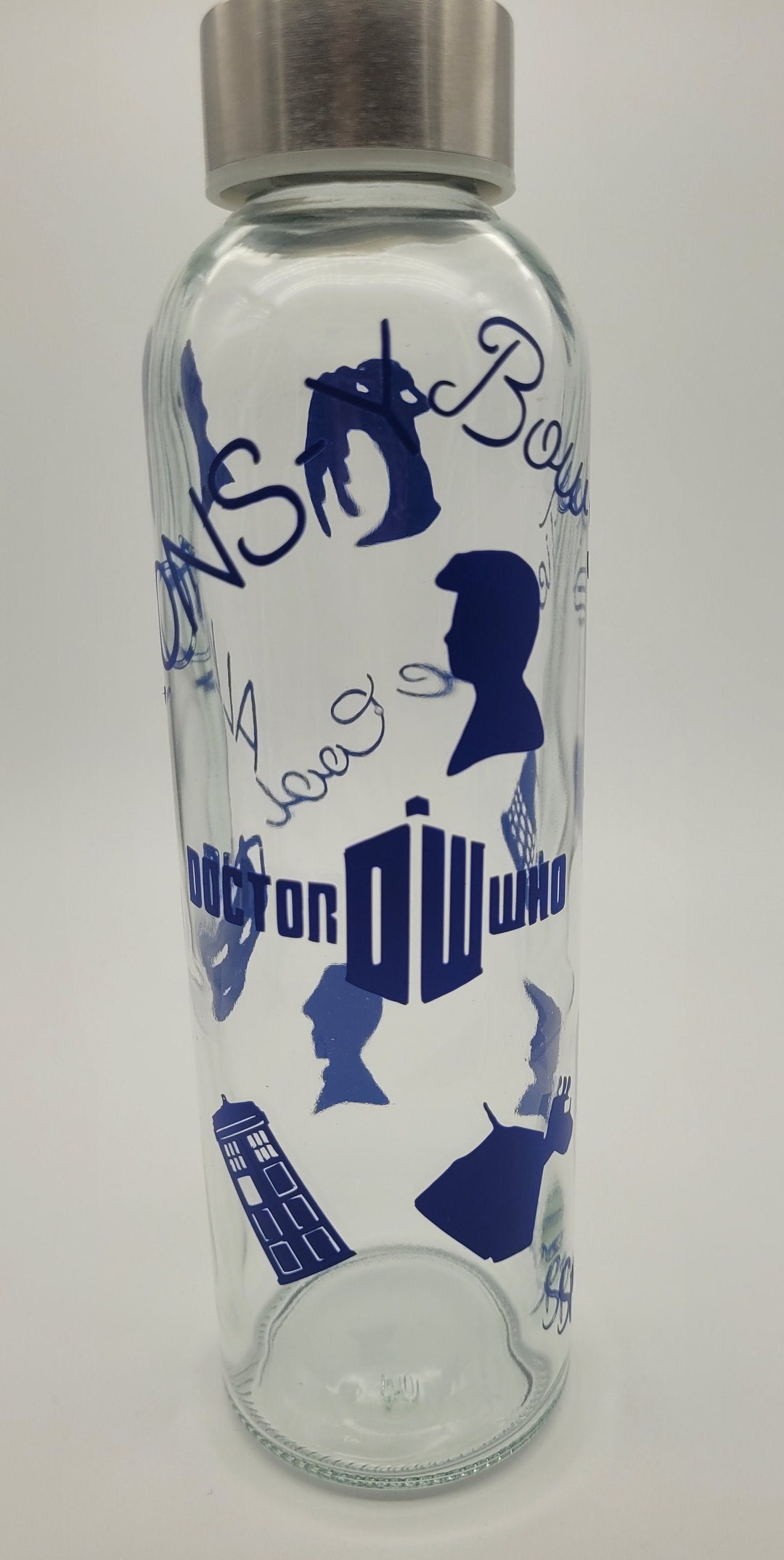 Doctor Who Glass Bottle - Etsy