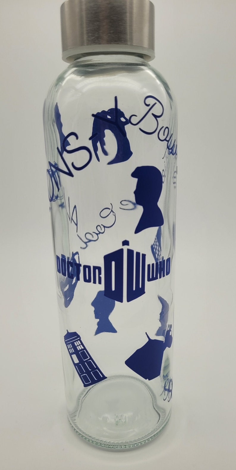 Doctor Who Glass Bottle - Etsy