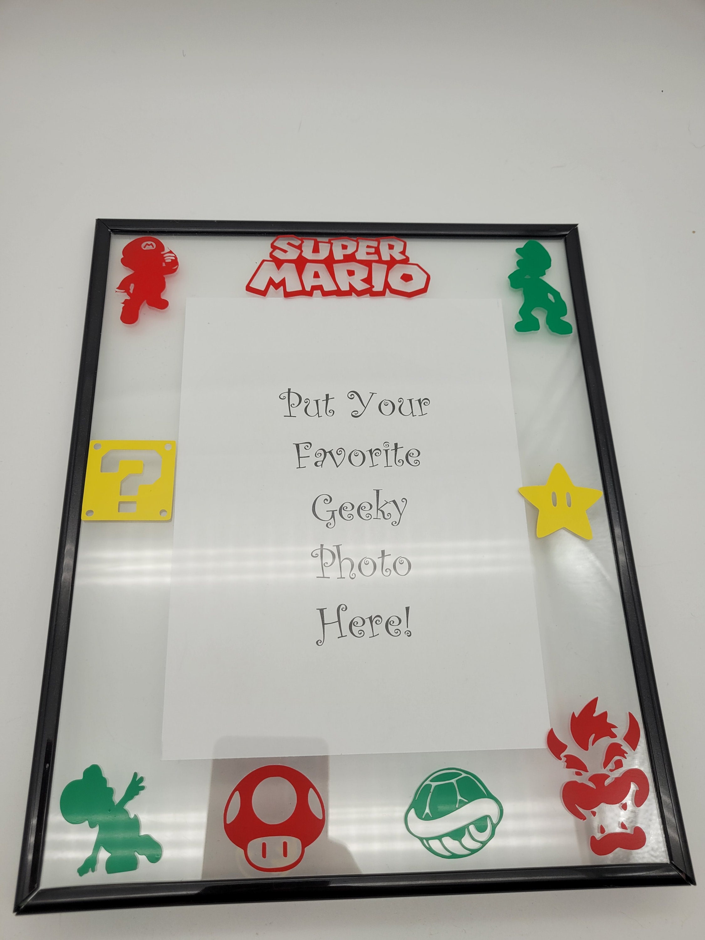 Super Mario Photo Frame - Etsy