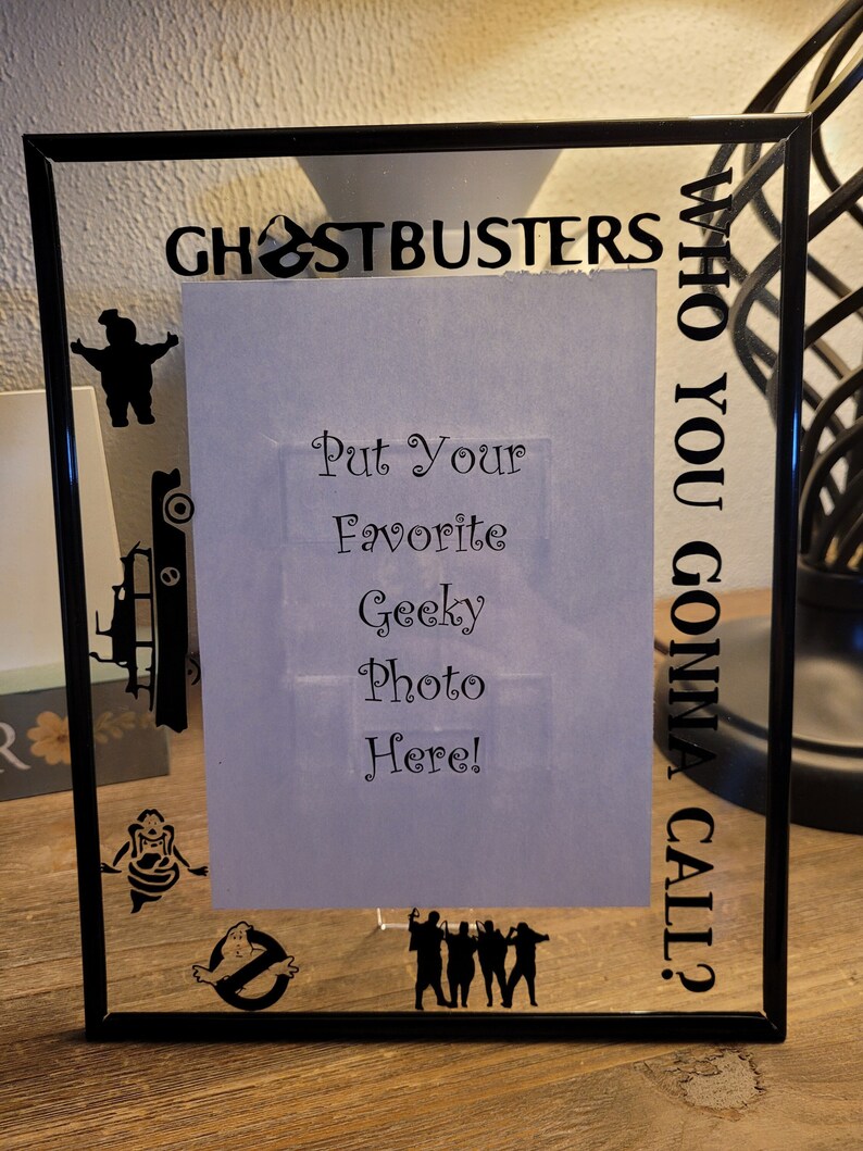 Ghostbusters Photo Frame - Etsy