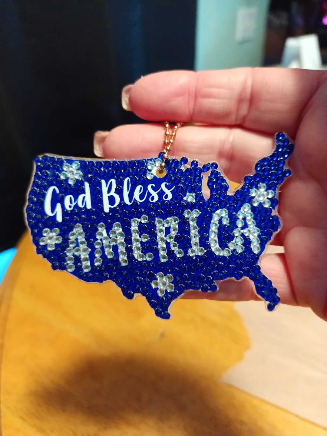 Patriotic Key Chains - Etsy