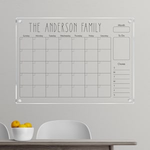 Family Calendar | personalized Calendar | personalized Wall Calendar ...