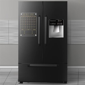 Acrylic Fridge Calendar | Monthly and Weekly Family Planner for ...