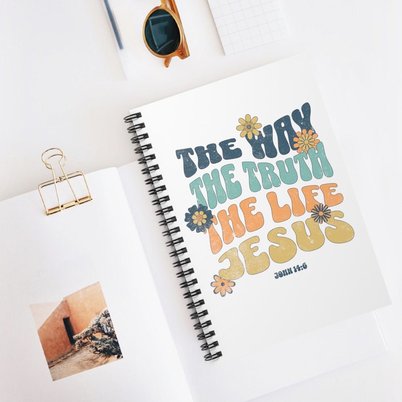 Bible Journal Bible Notebook Prayer Journal Bible Study Notepad Jesus ...