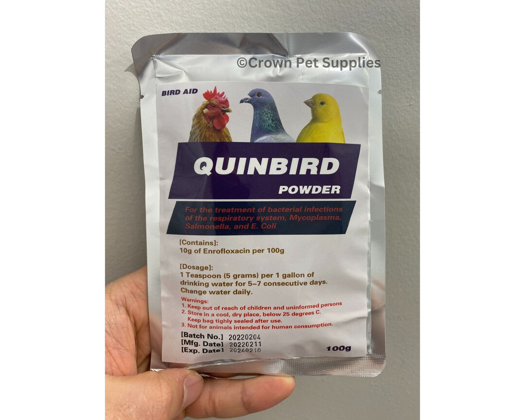 Enrofloxacin 10% Powder for Respiratory Salmonella in Pigeons, Aviary ...