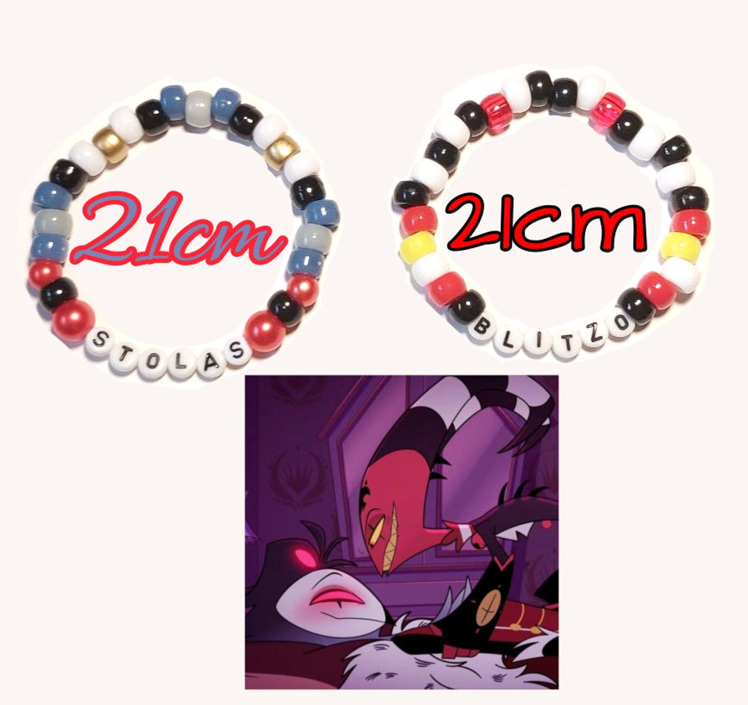 Stolas and Blitzø Beaded Bracelets - Etsy