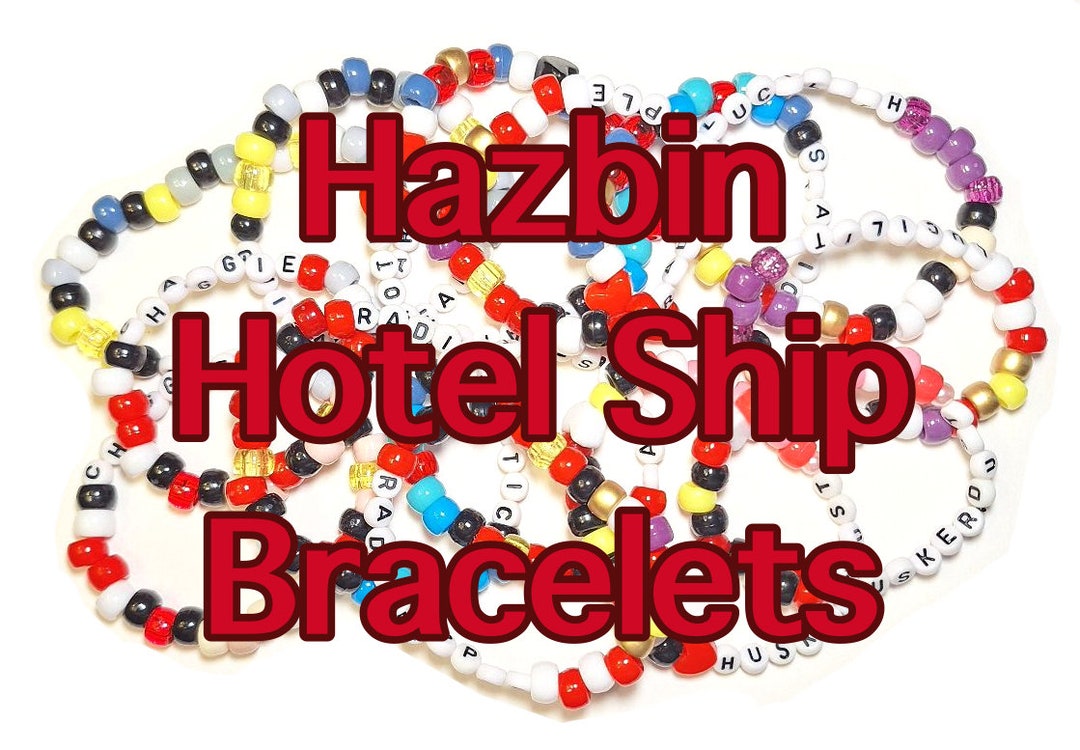 Hazbin Hotel Ship Beaded Bracelets - Etsy