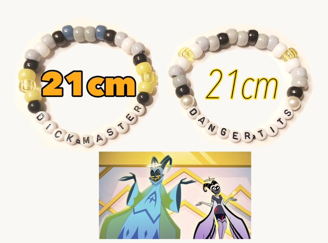 Danger Tits and Dick Master Beaded Bracelets - Etsy
