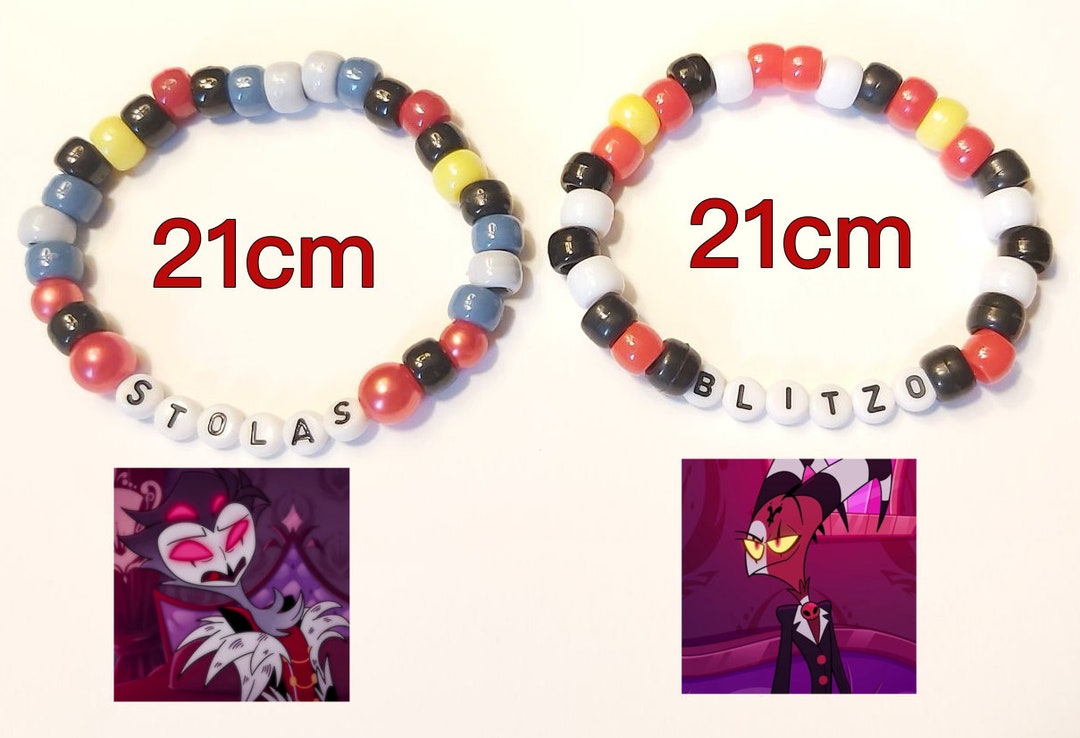Stolas and Blitzo Beaded Bracelets - Etsy