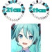 Hatsune Miku Beaded Bracelet - Etsy