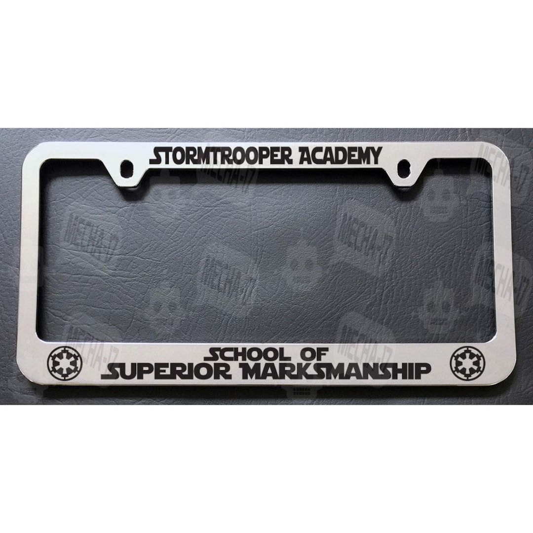 Stormtrooper Academy School of Superior Marksmanship Chrome License ...