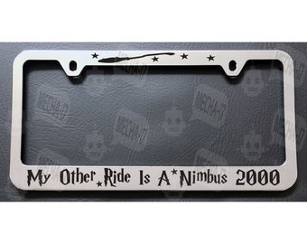 My Other Ride is a Nimbus 2000 Car Decal Harry Potter Decal - Etsy