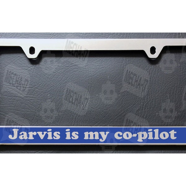 Iron Man License Plate Frame - Etsy