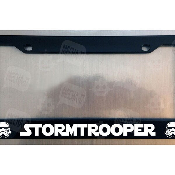 Stormtrooper License Plate - Etsy