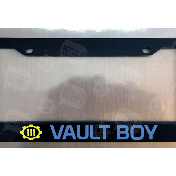 Fallout License Plate Frame - Etsy
