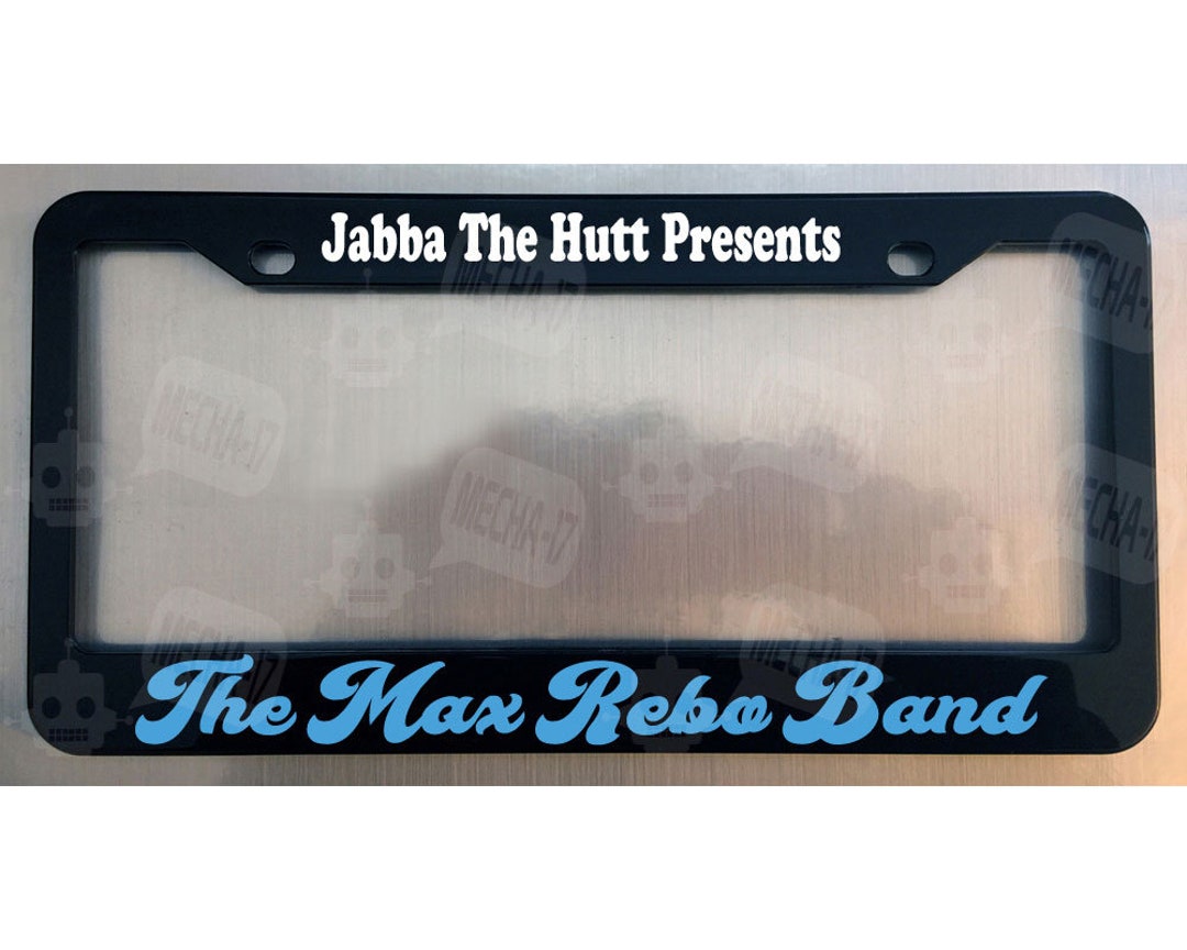 Jabba the Hutt Presents the Max Rebo Band Glossy Black License - Etsy