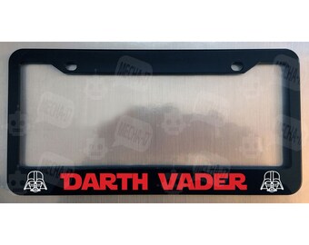 Star Wars Galactic Empire Laser Engraved Etched Stainless Steel License ...