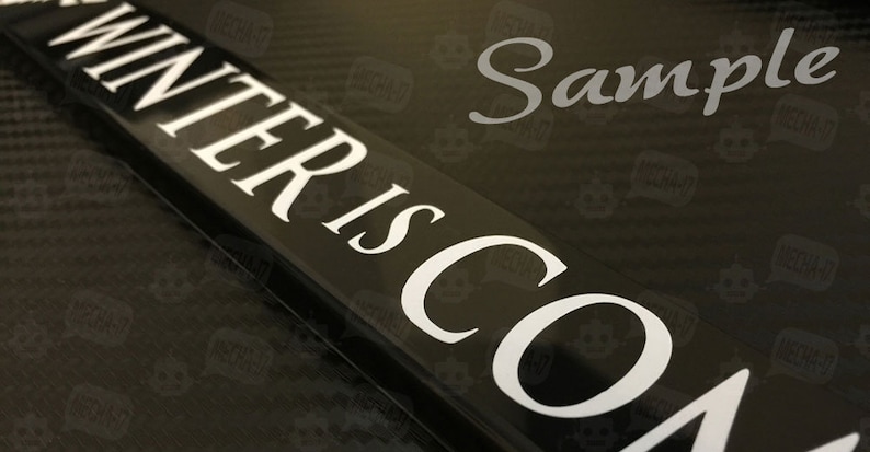 Jurassic World Alpha Raptor Trainer Glossy Black License Plate - Etsy