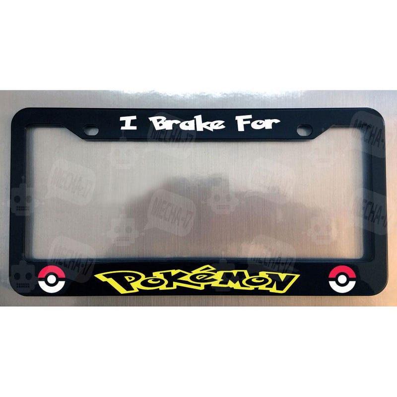 Anime License Plate Frame - Etsy