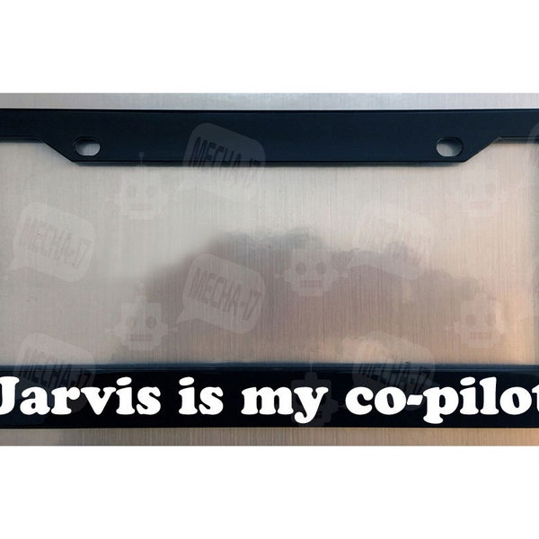 Iron Man License Plate Frame - Etsy