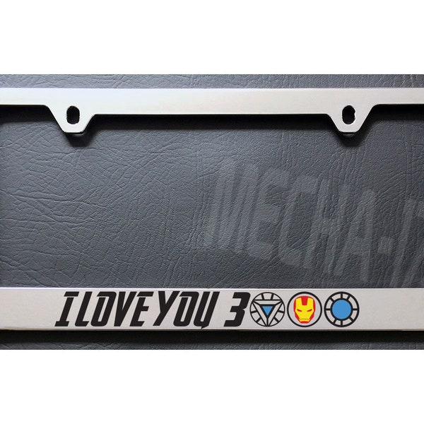 I Love You License Plate - Etsy