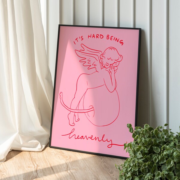 Cherub Drawing Digital - Etsy