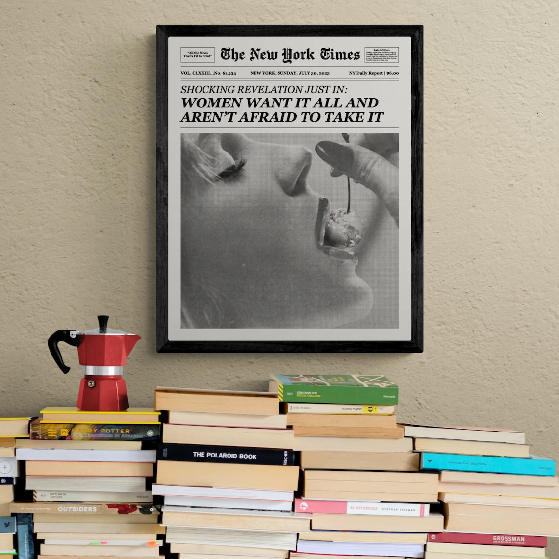 Digital Download Print "women" Newspaper Article NYT New York Times ...
