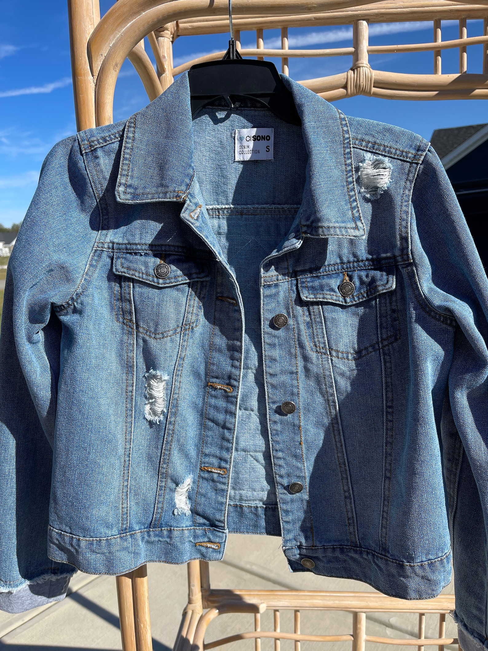 Quilted Denim Jacket, Women’s Small - Etsy