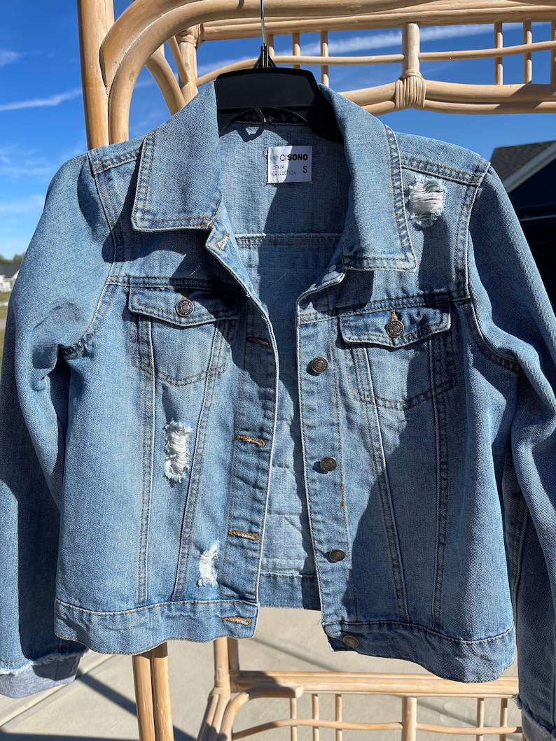 Quilted Denim Jacket, Women’s Small - Etsy