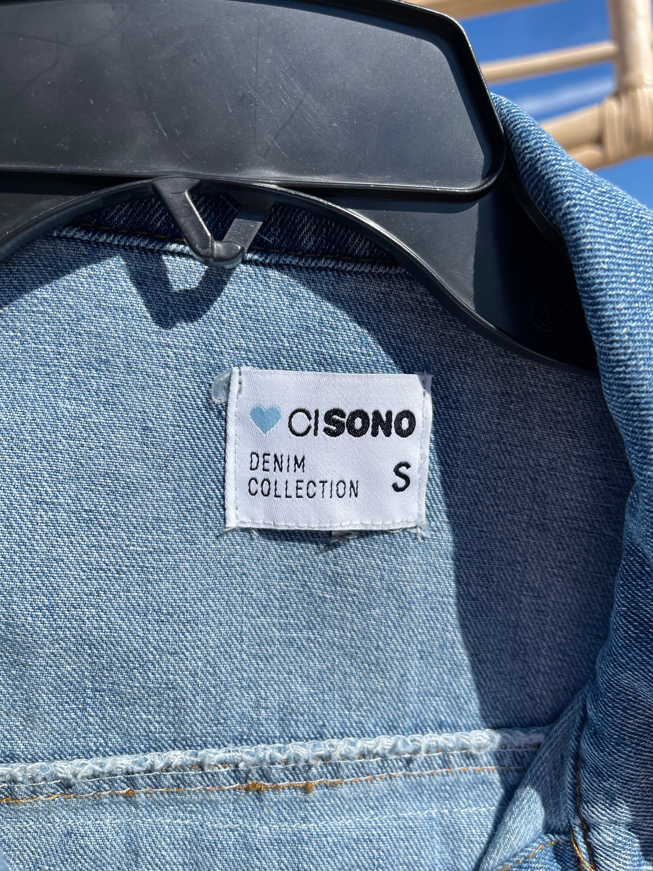 Quilted Denim Jacket, Women’s Small - Etsy