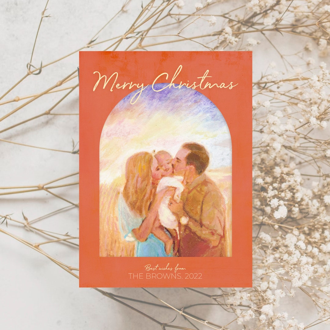 Personalized Christmas Card Custom Family Christmas Card Etsy personalized-christmas-card-custom-family-christmas-card-etsy