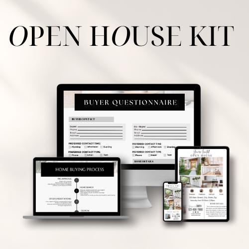 Open House Kit | Property Brochure | Realtor Brochure | Template I EDIT ...