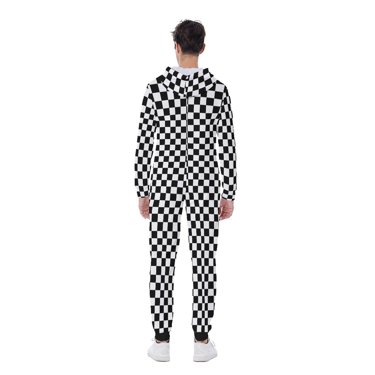 Men's Checkerboard Jump Suit - Etsy