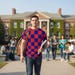 Superhero Checkerboard Shirt Royal Blue & Red - Etsy