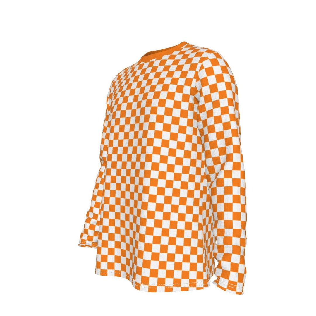 Men's Checkerboard Long Sleeve Shirt - Etsy