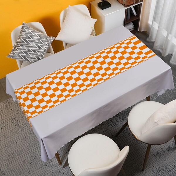 Orange Table Runner - Etsy
