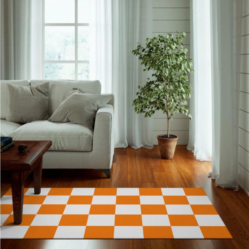Checkerboard Rug - Etsy