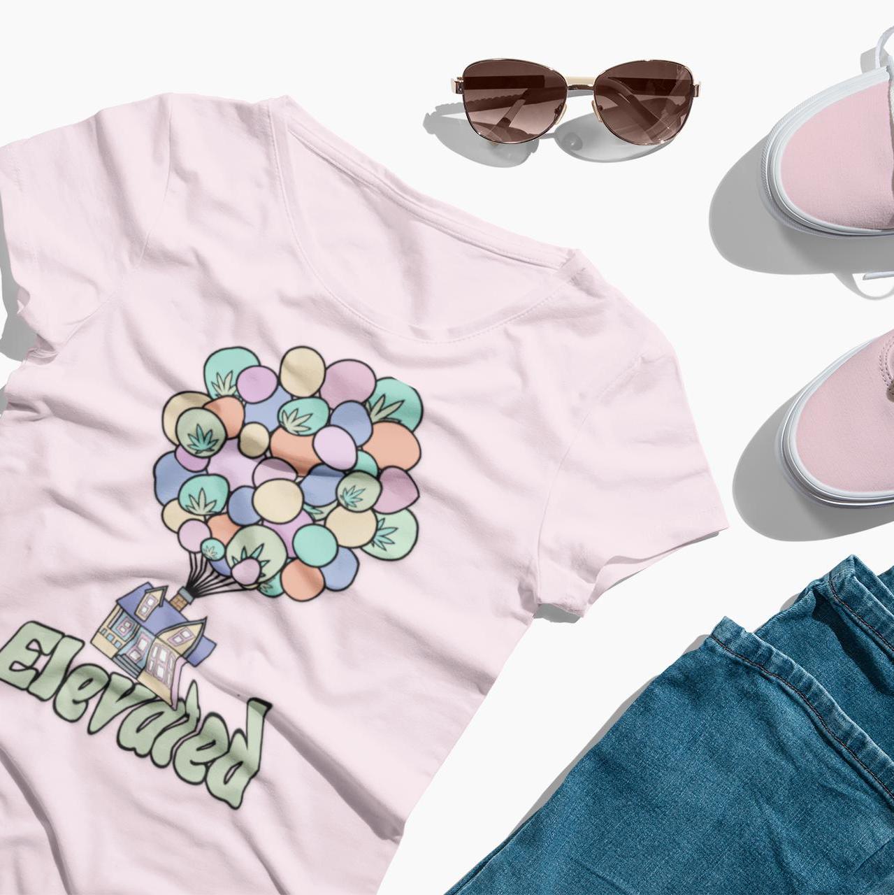 Disney Pixar up Elevated Weed Smoker T-shirt - Etsy