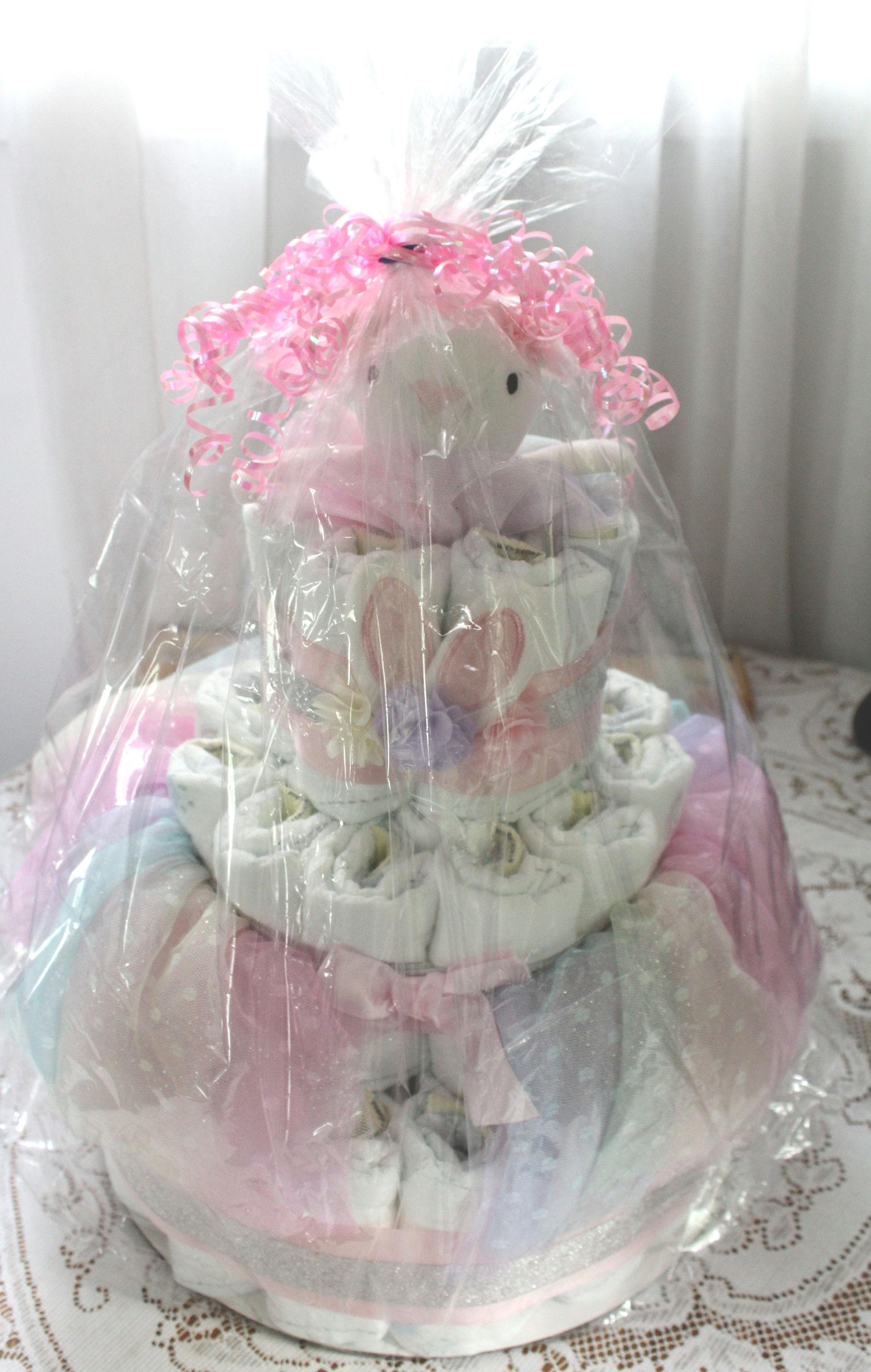 Diaper Cake Tutu Baby Shower Gift Idea Gift Table Centerpiece, Unique ...