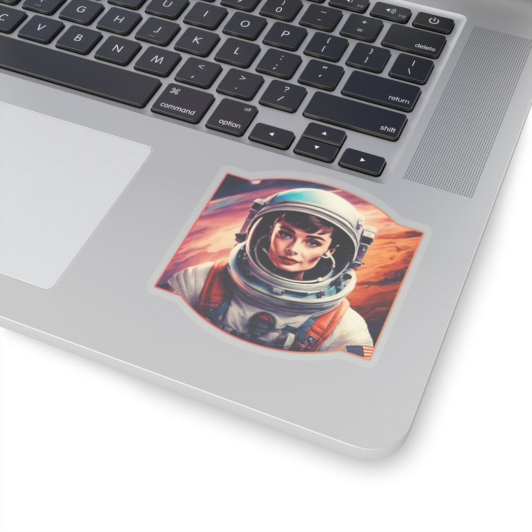 Iconic Actress Audrey Hepburn as Astronaut in Space on NASA Mission ...